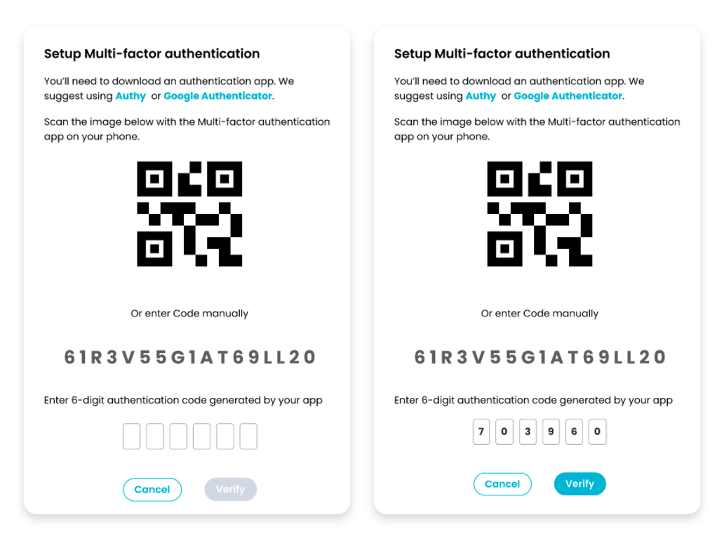 Multi Factor Authentication
