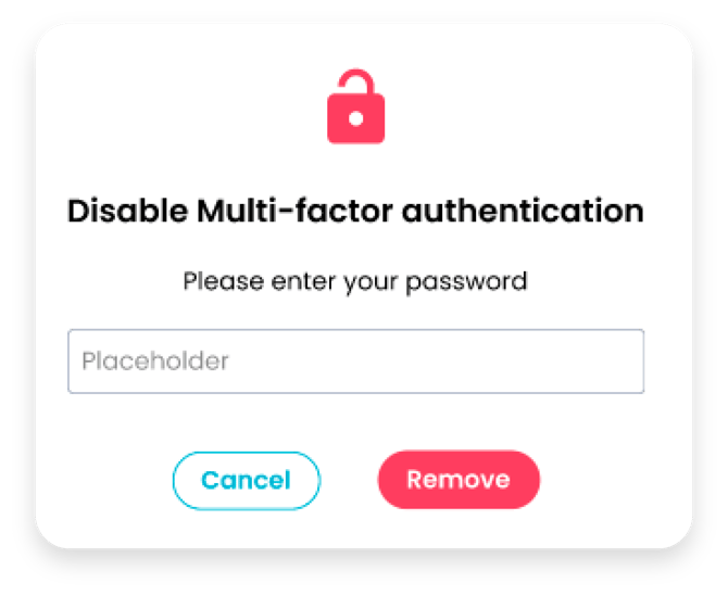 Multi-factor authentication